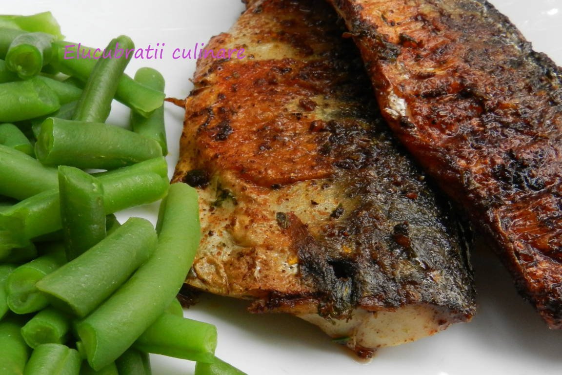 Rețetă de macrou prăjit în unt, simplu și gustos