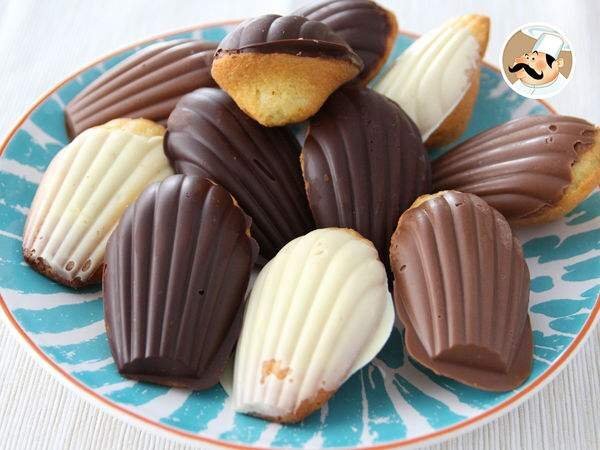 Rețetă de madeleines cu ciocolată