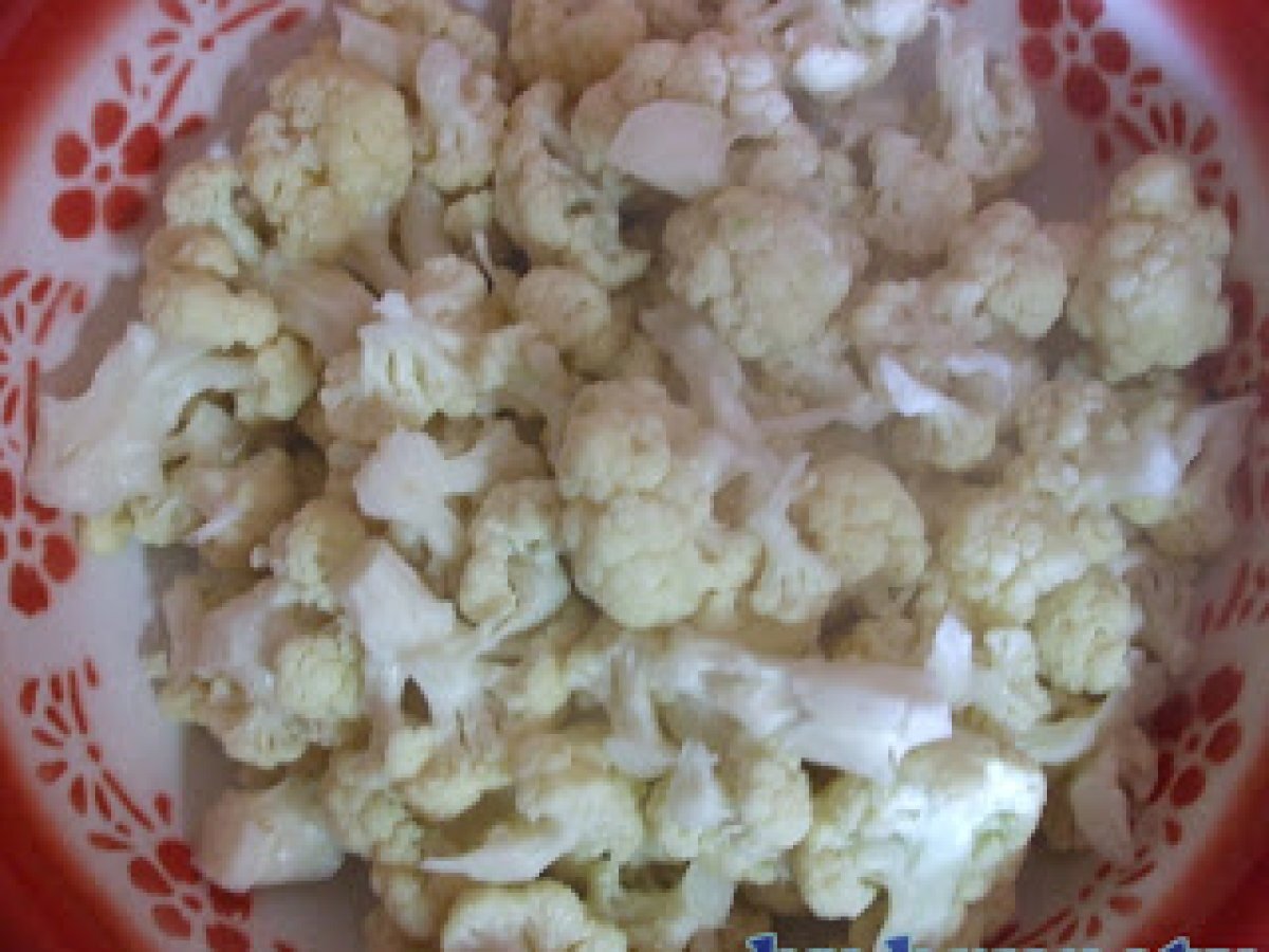 Rețetă de mâncare cu conopidă