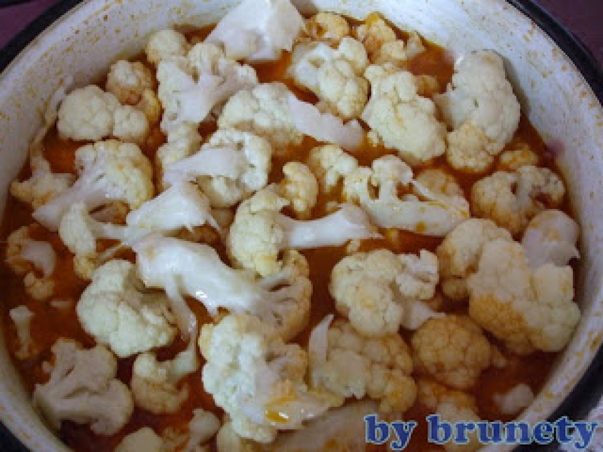 Rețetă de mâncare cu conopidă