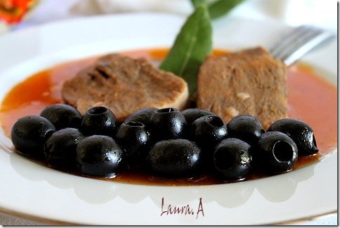 Rețetă de mâncare de limbă cu măsline