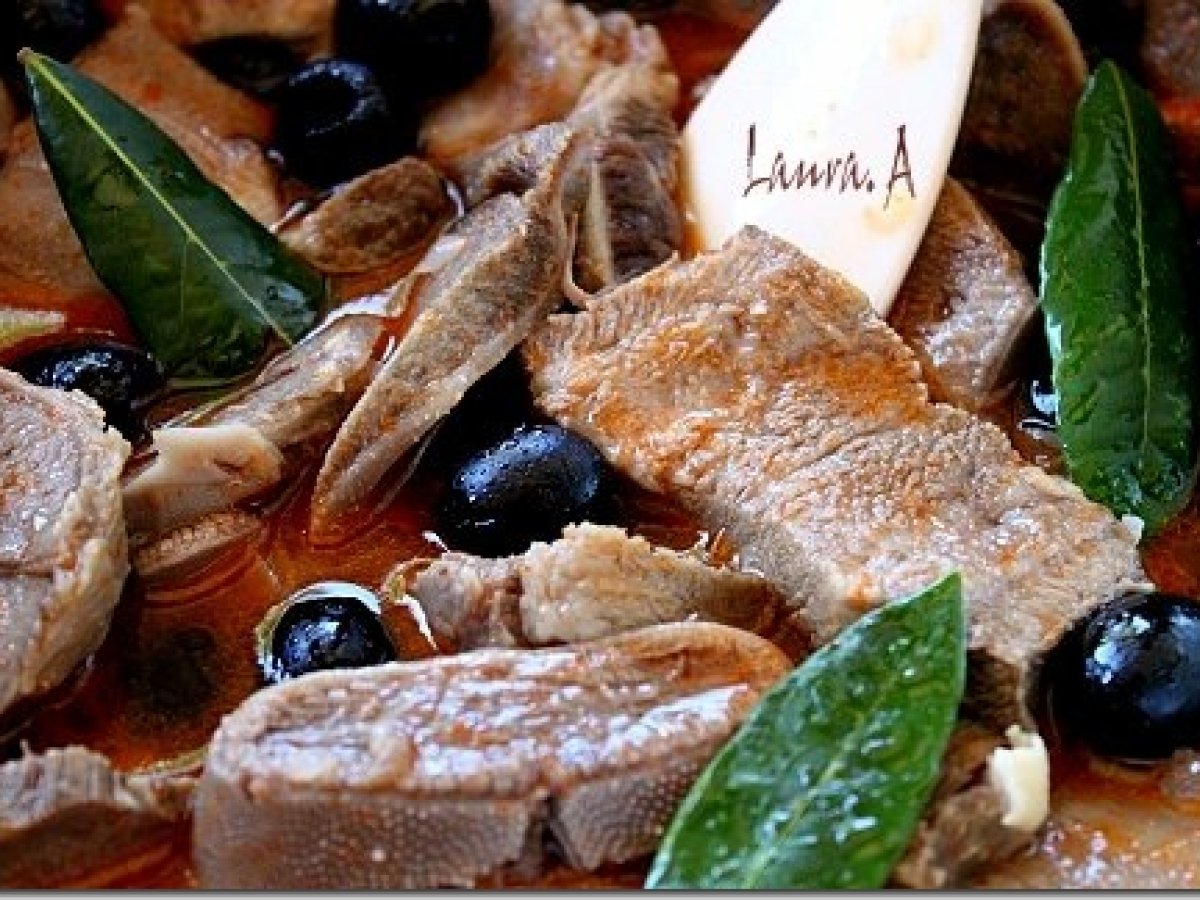 Mancare de limba cu masline - Rețetă Petitchef