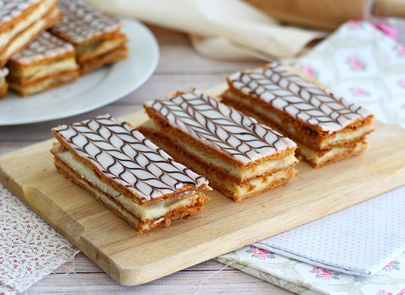 Rețetă mille-feuille