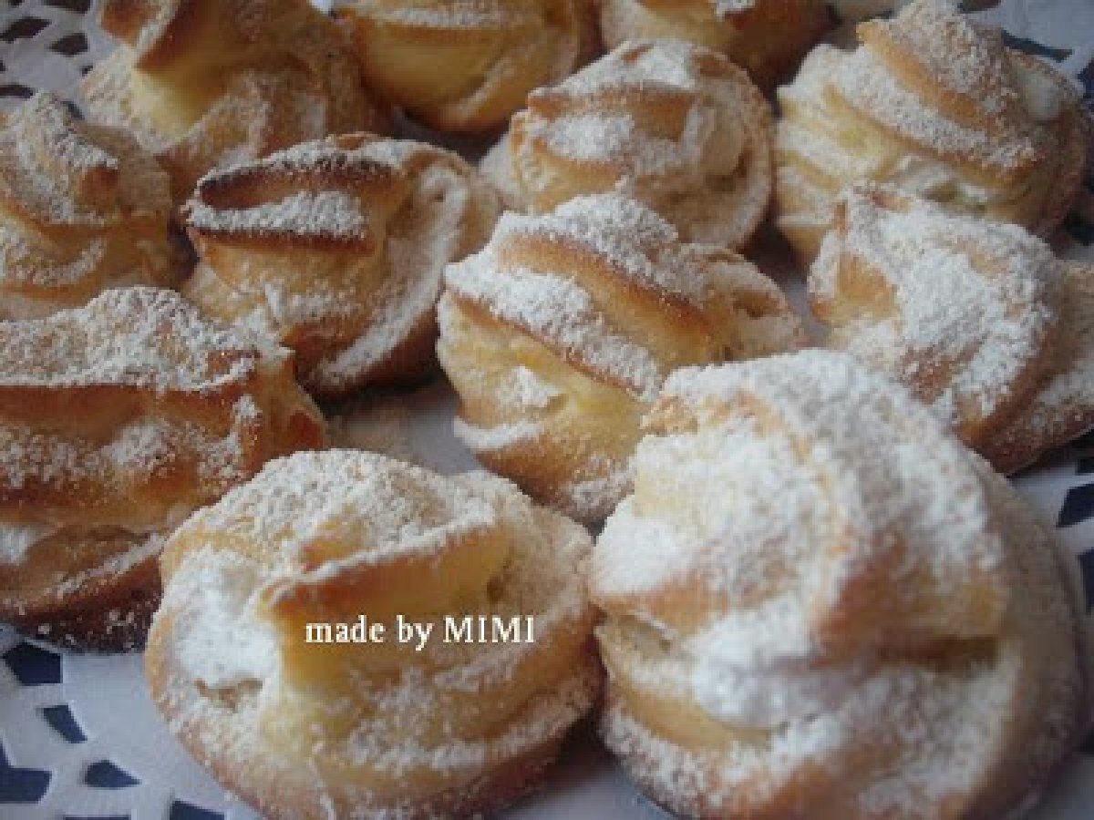 Mini choux-uri - Rețetă Petitchef