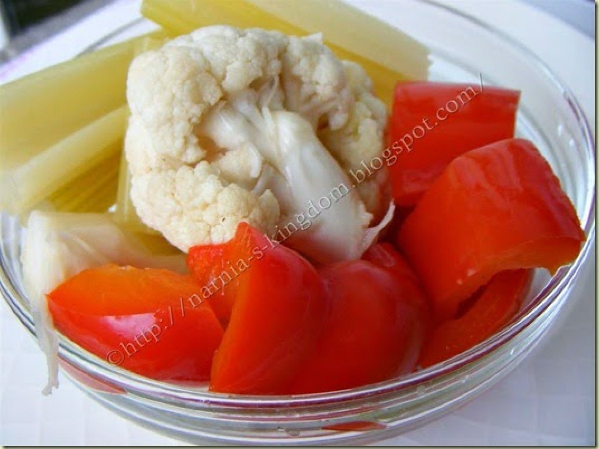 Rețetă de murături asortate