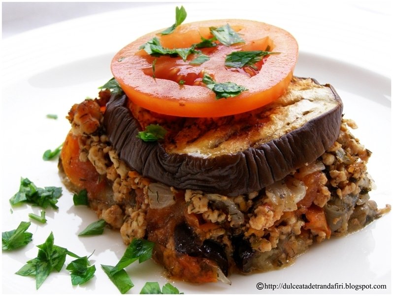 Rețetă musaca de vinete simplă și gustoasă