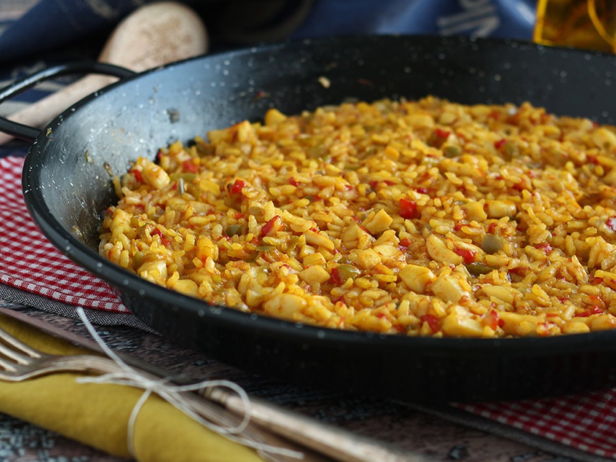 Orez cu calamar - Rețetă Petitchef