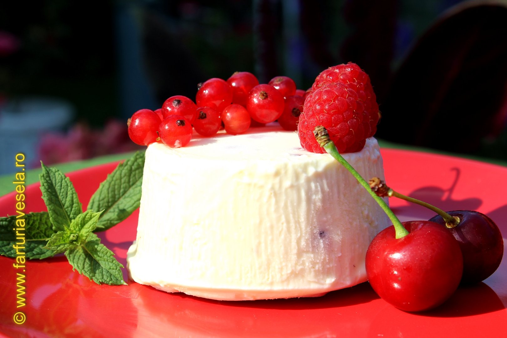 Parfait cu visine, coacaze si zmeura (reteta video) - Rețetă Petitchef