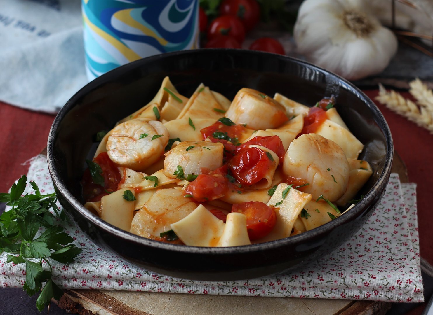 Rețetă paste cu scoici saint-jacques, elegant și rafinat