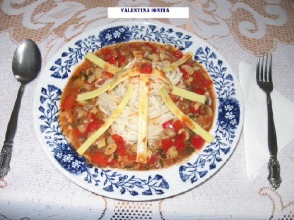 Rețetă de paste cu sos de post