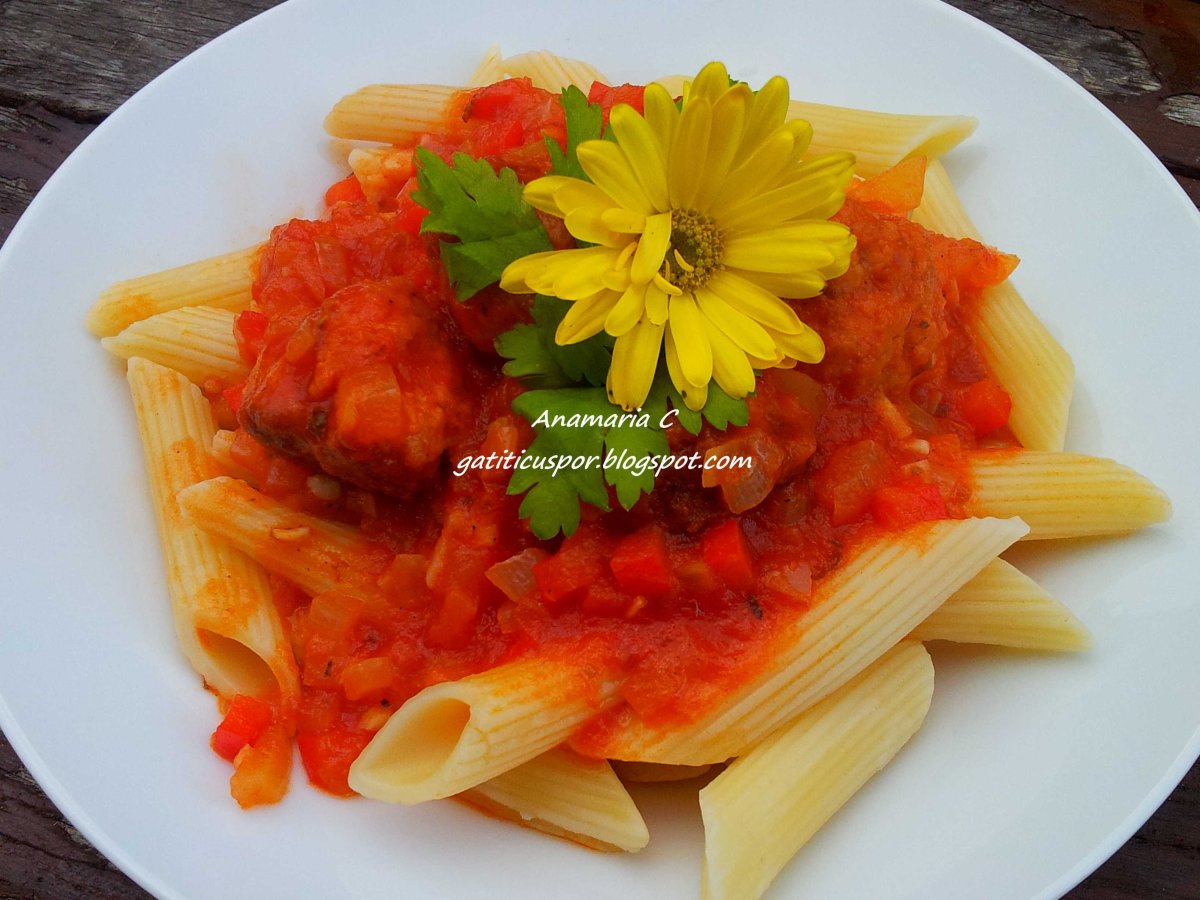 Paste cu sos de rosii - Rețetă Petitchef