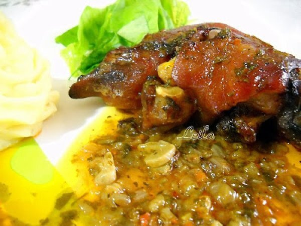 Rețetă picioare porc la cuptor - adidași