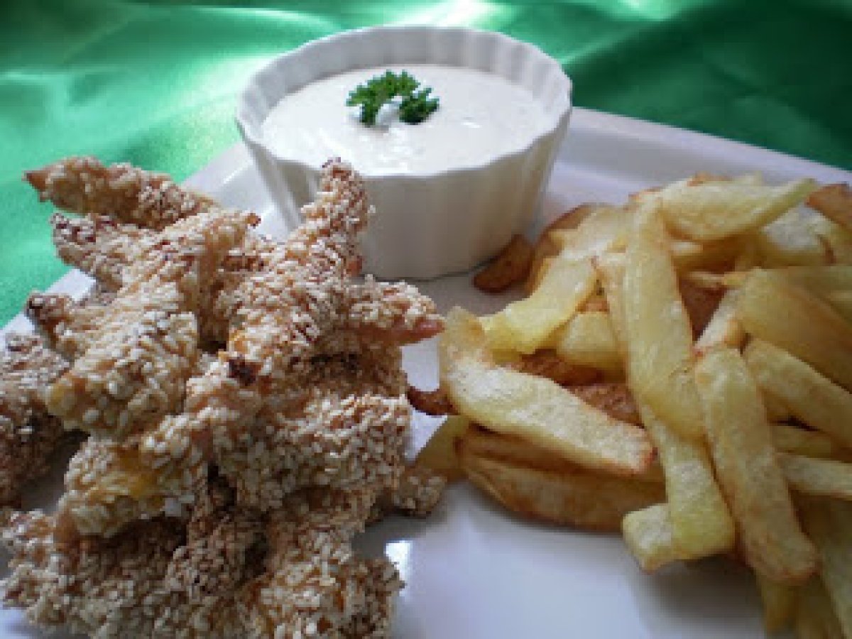 Piept de pui cu susan - Rețetă Petitchef