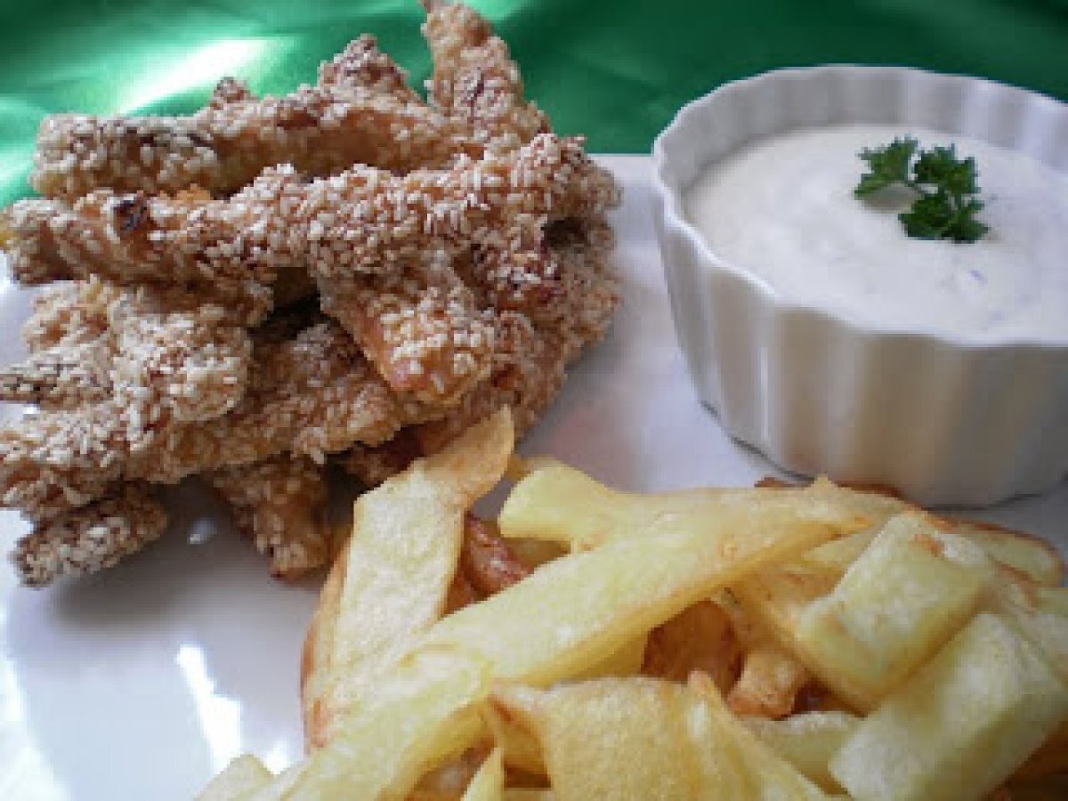 Piept de pui cu susan - Rețetă Petitchef