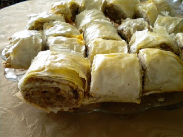Rețetă placintă foietaj cu nucă