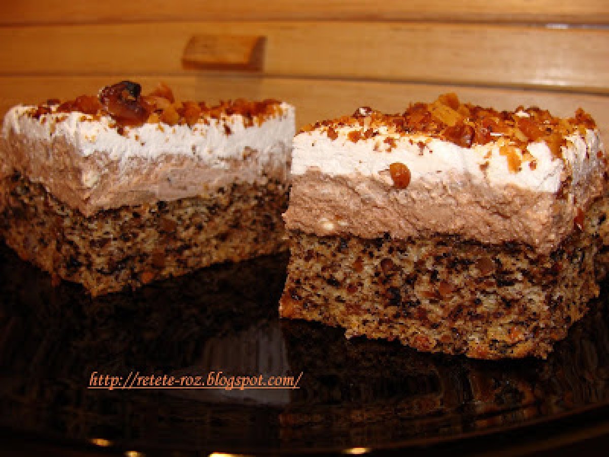 Prajitura snickers - Rețetă Petitchef