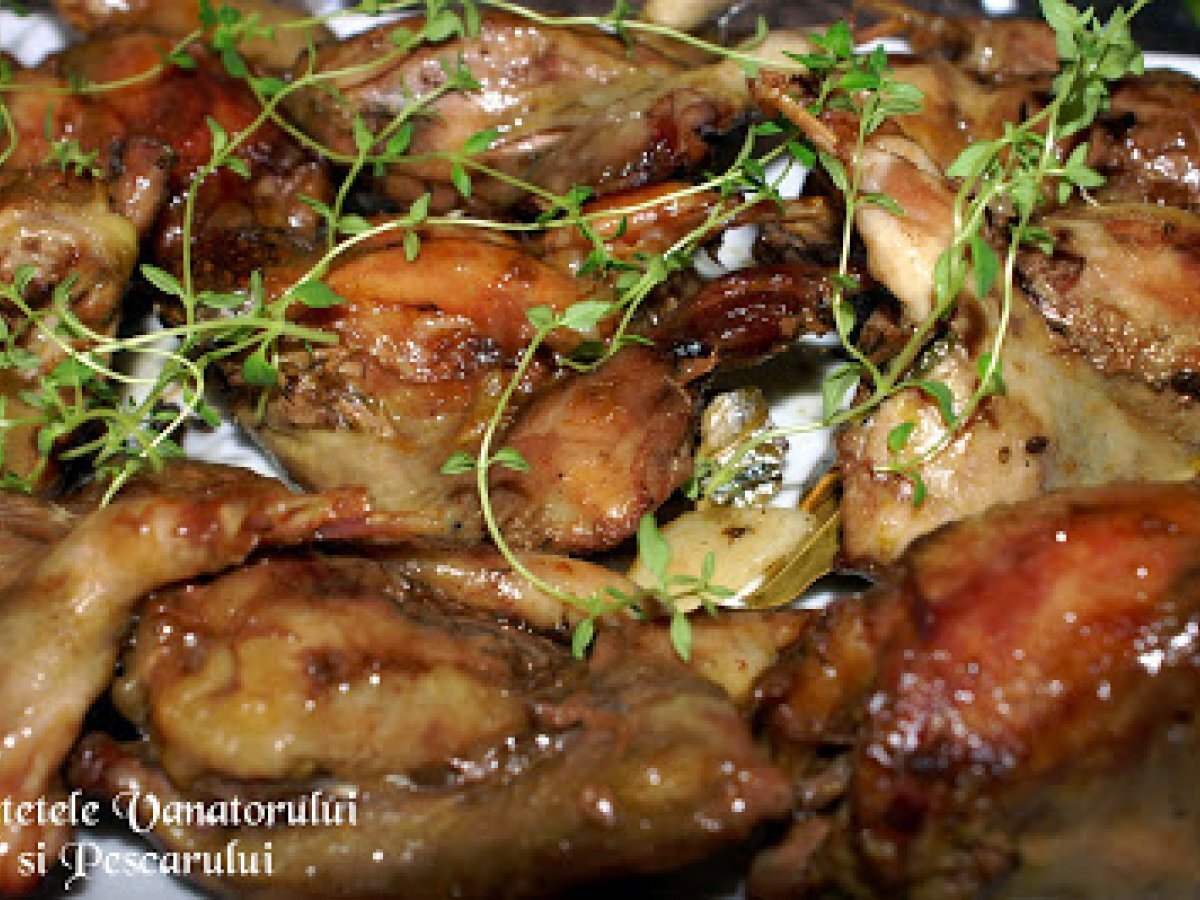 Rețetă de prepelite la cuptor