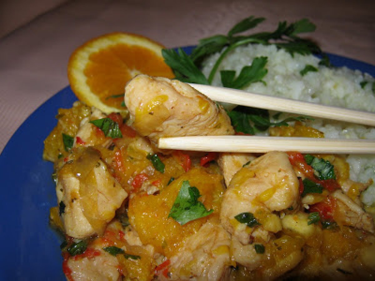 Pui cu portocale - Rețetă Petitchef