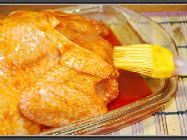 Rețetă de pui la rotisor