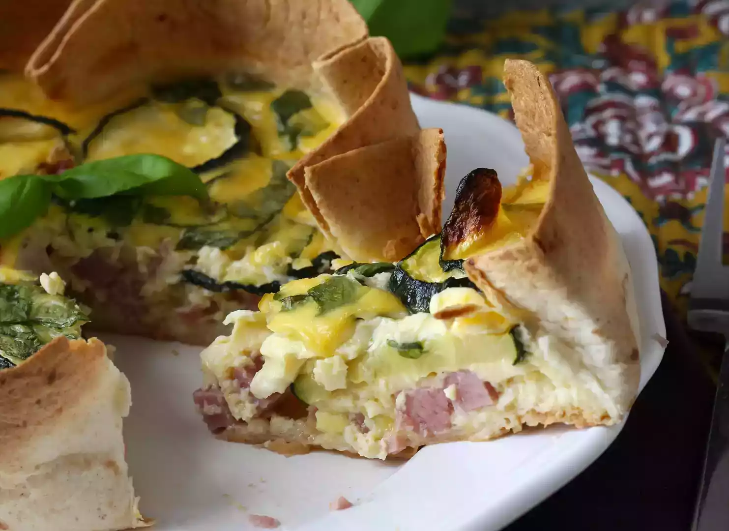 Quiche cu tortilla? este posibil! o rețetă ușoară, perfectă pentru vară!