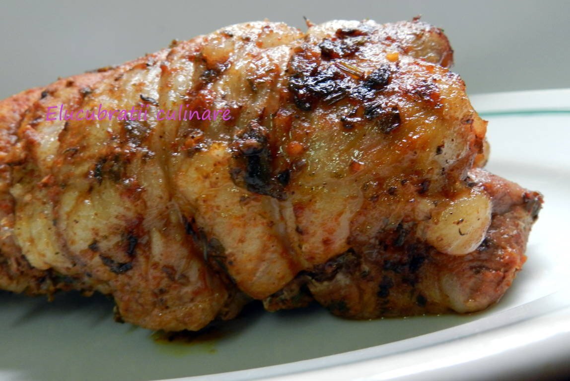 Rețetă ruladă de porc delicioasă și simplă