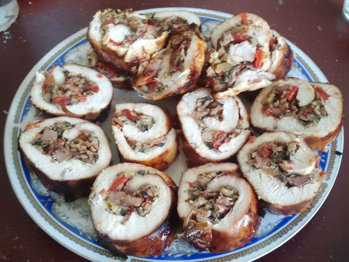 Rulada de pui - Rețetă Petitchef