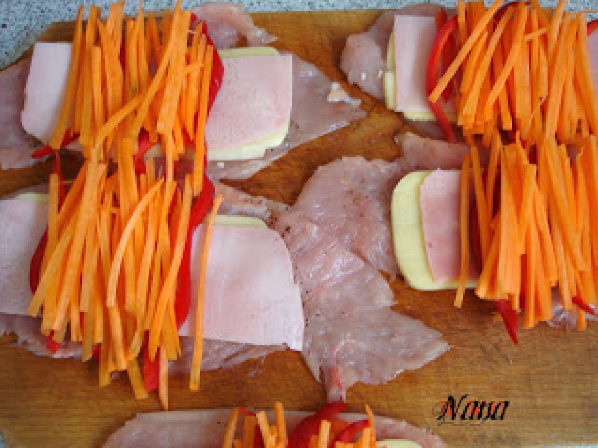 Rulada din piept de curcan - Rețetă Petitchef