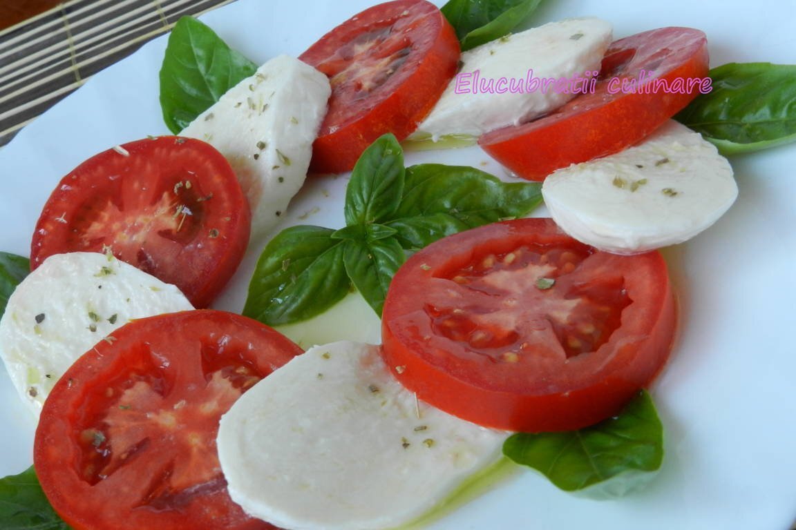Salată caprese - Rețetă Petitchef