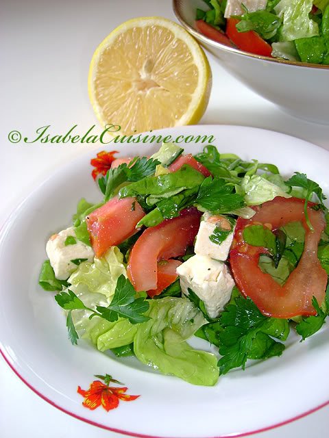 Salata cu feta - Rețetă Petitchef