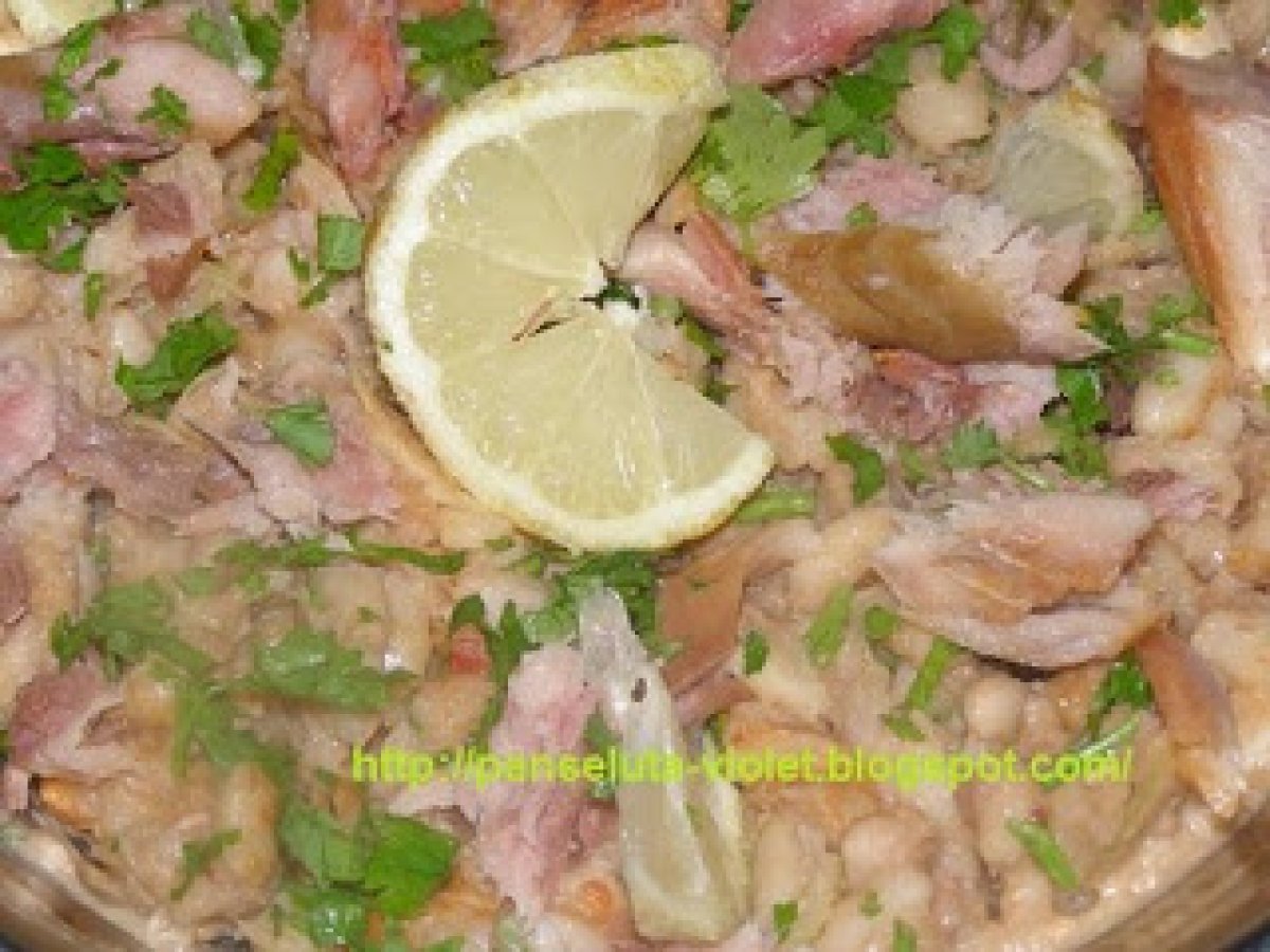 Salata de fasole cu peste afumat - Rețetă Petitchef