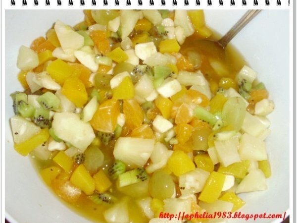 Rețetă salată de fructe simplă și sănătoasă