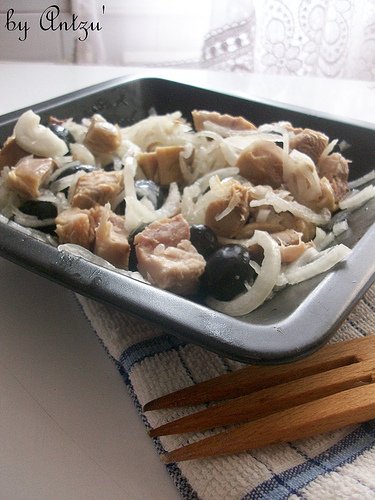 Rețetă salată de macrou afumat