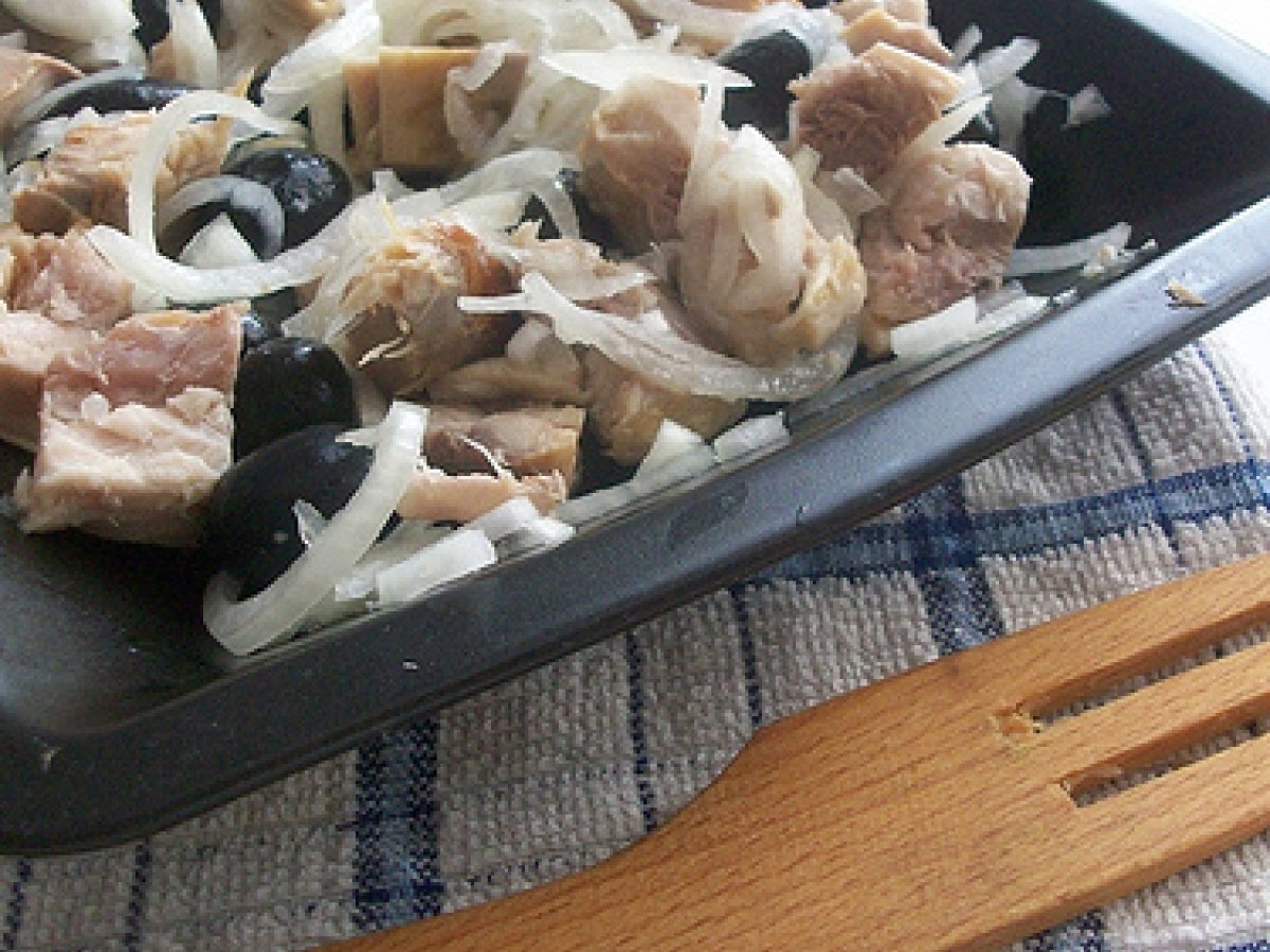 Rețetă salată de macrou afumat