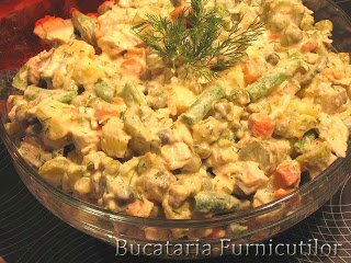 Salata ruseasca - Rețetă Petitchef