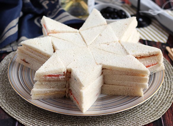 Sandvis origami - Rețetă Petitchef