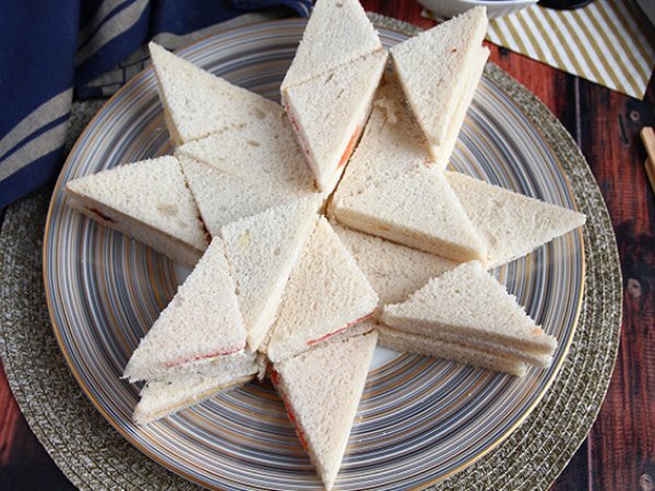 Sandvis origami - Rețetă Petitchef