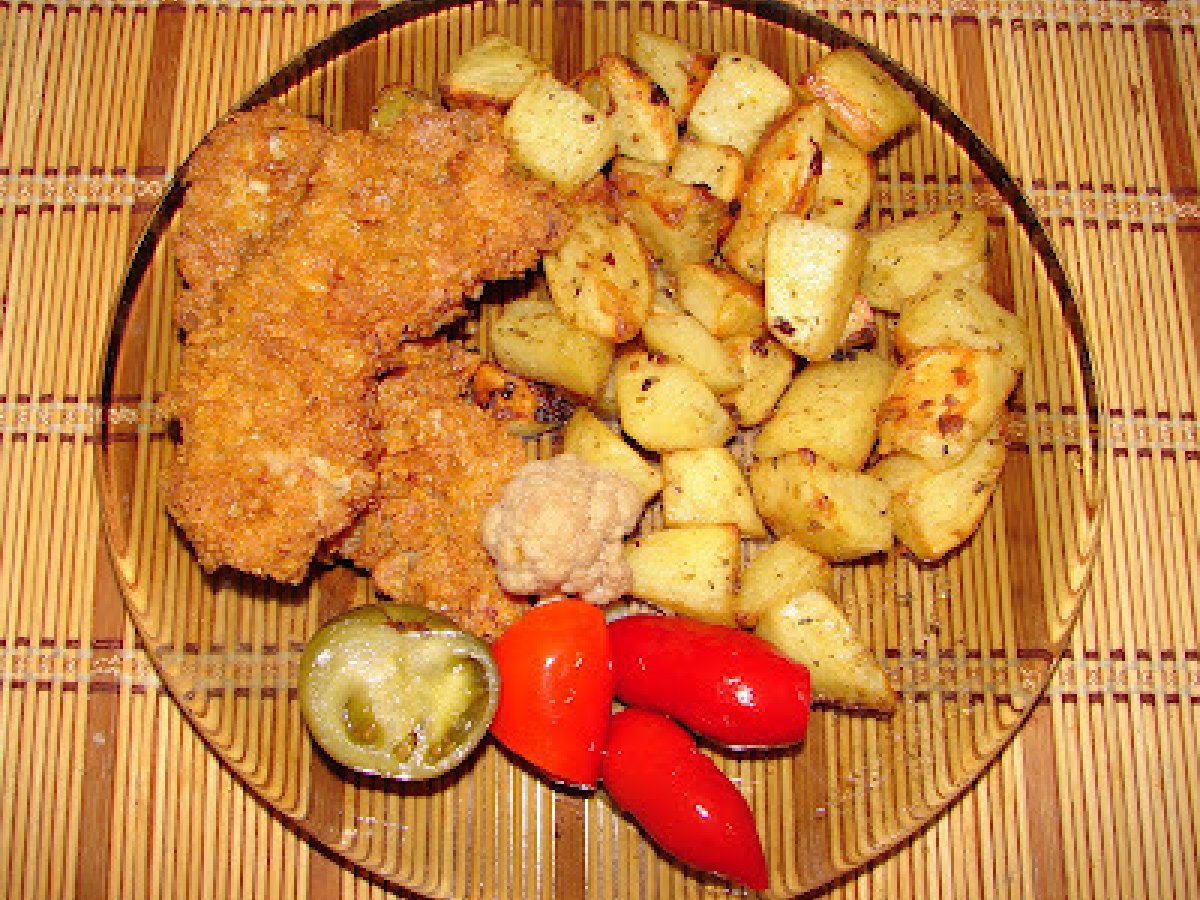 Rețetă de snitele de porc crocante și delicioase