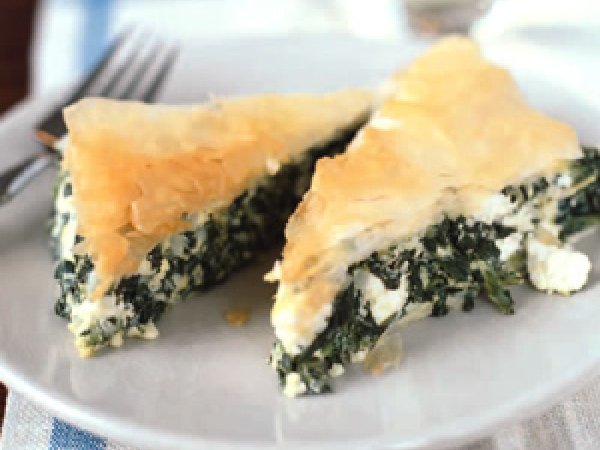 Rețetă spanakopita (plăcintă de spanac grecească)