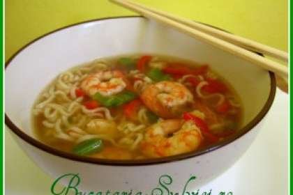 Supa chinezeasca de creveti - reteta simpla si sanatoasa