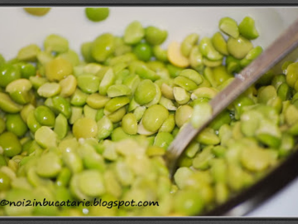 Rețetă supă-cremă de mazăre uscată