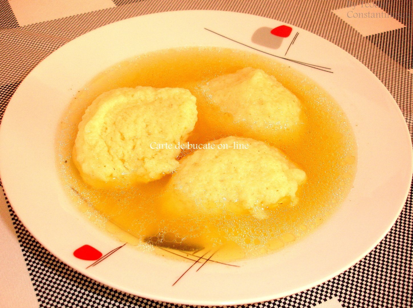 Rețetă supă cu găluște tradițională și gustoasă