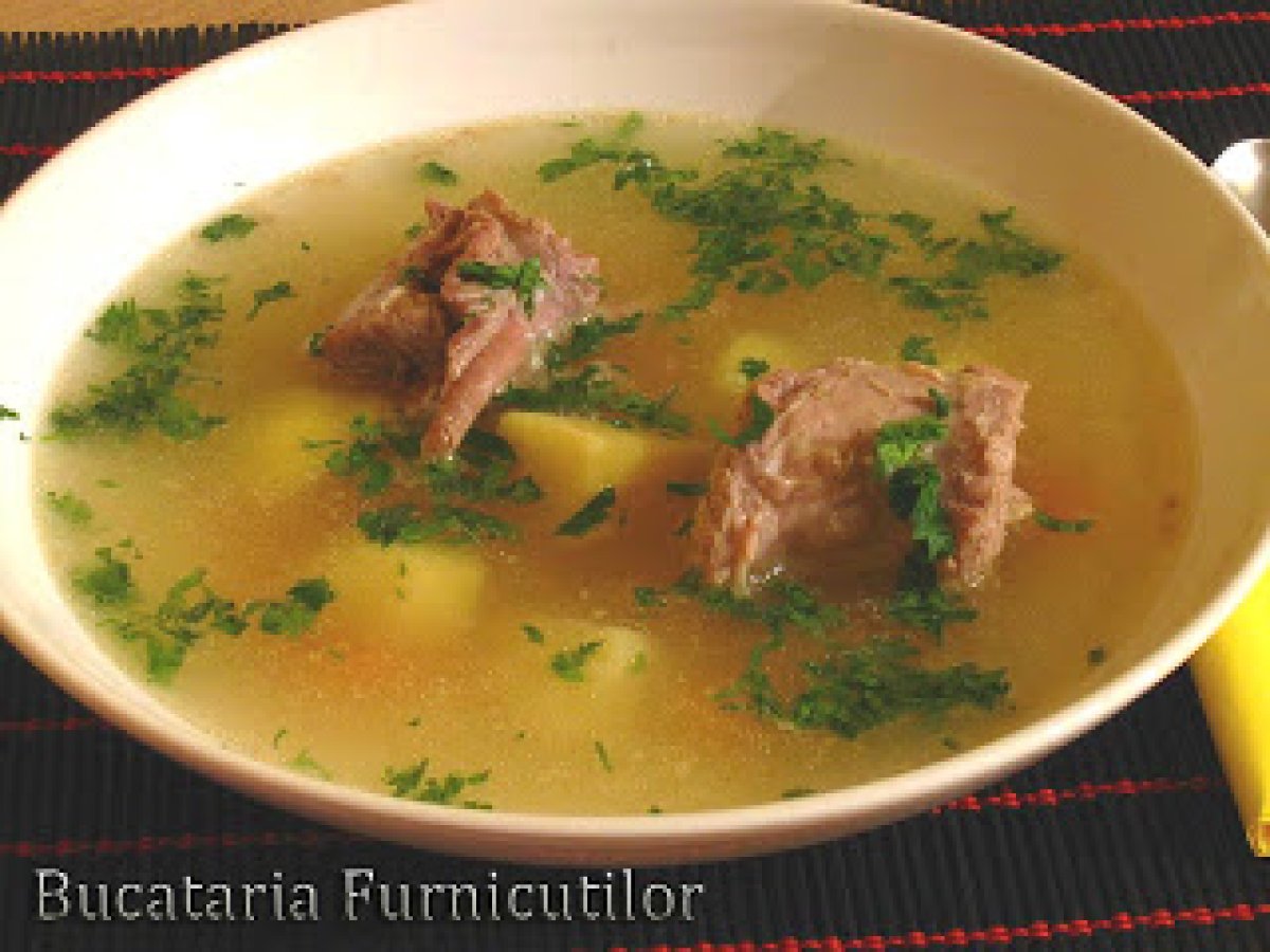 Rețetă de supă de curcan