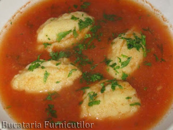 Supa de rosii cu galuste - Rețetă Petitchef