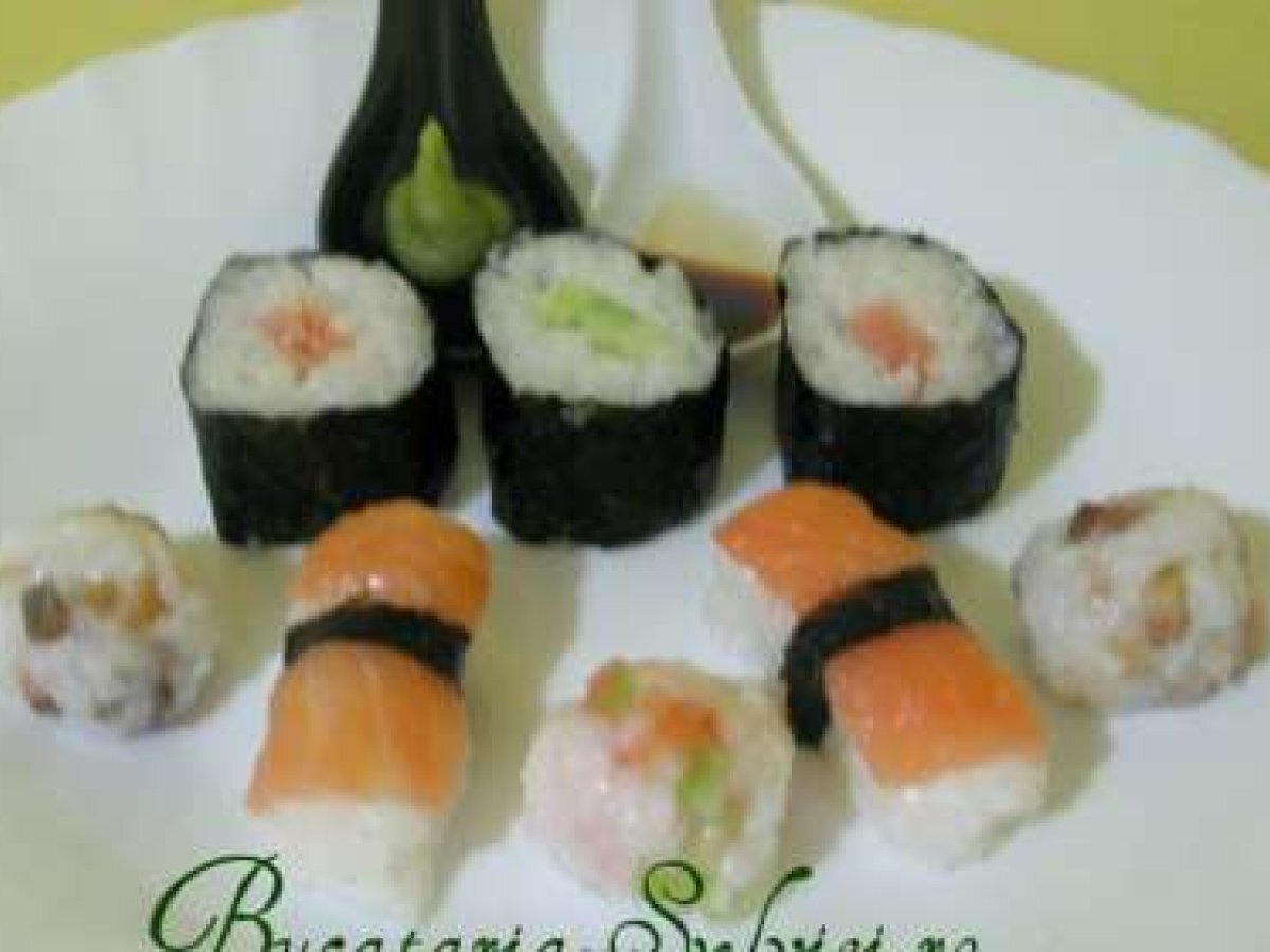 Rețetă sushi simplă și delicioasă pentru cină