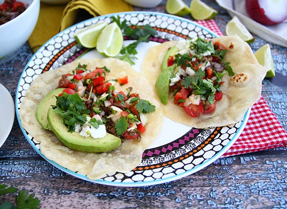 rețetă tacos vegetarian