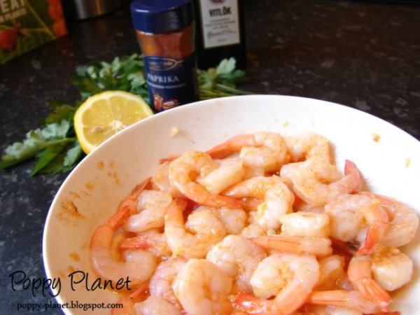 Rețetă tapas - creveti cu usturoi