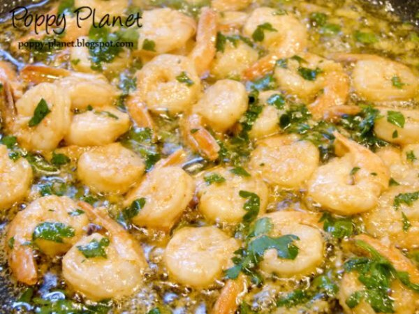 Rețetă tapas - creveti cu usturoi