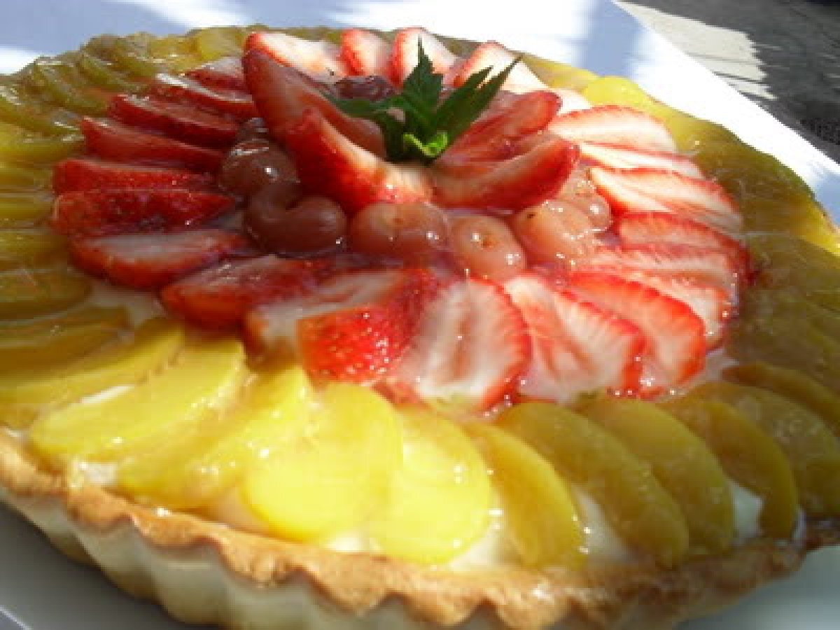 Tarta cu fructe - Rețetă Petitchef