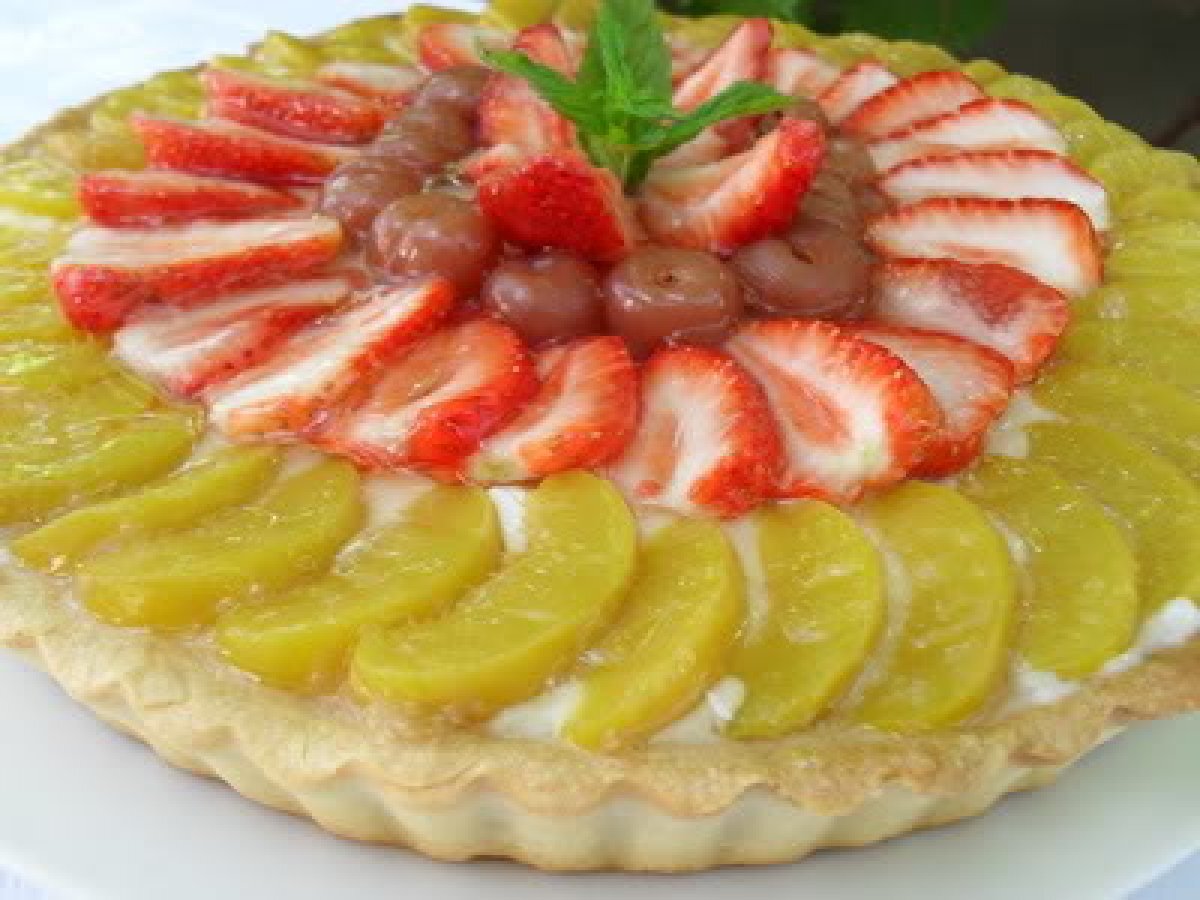 Tarta cu fructe - Rețetă Petitchef