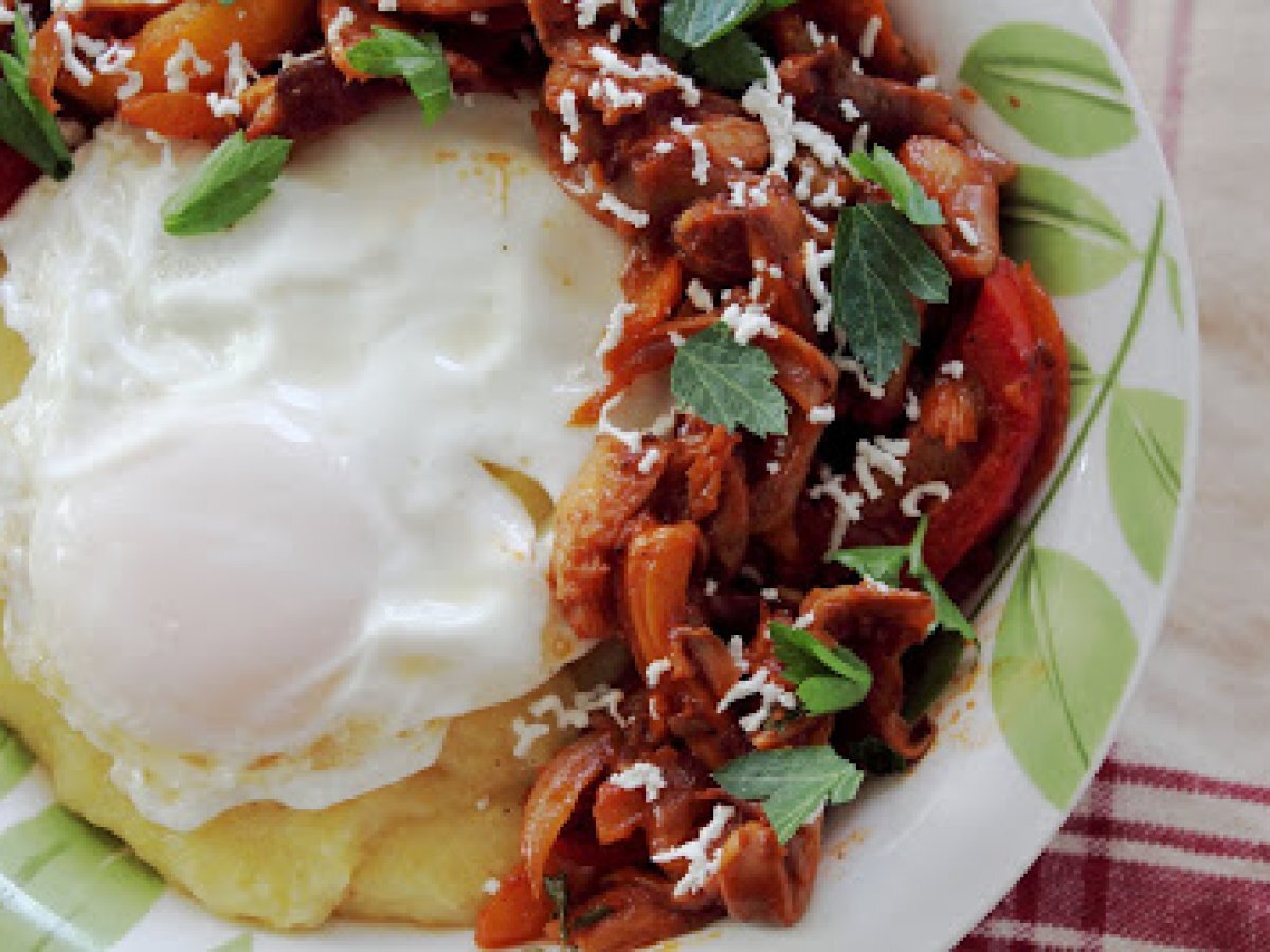 Rețetă de tochitură cu ciuperci